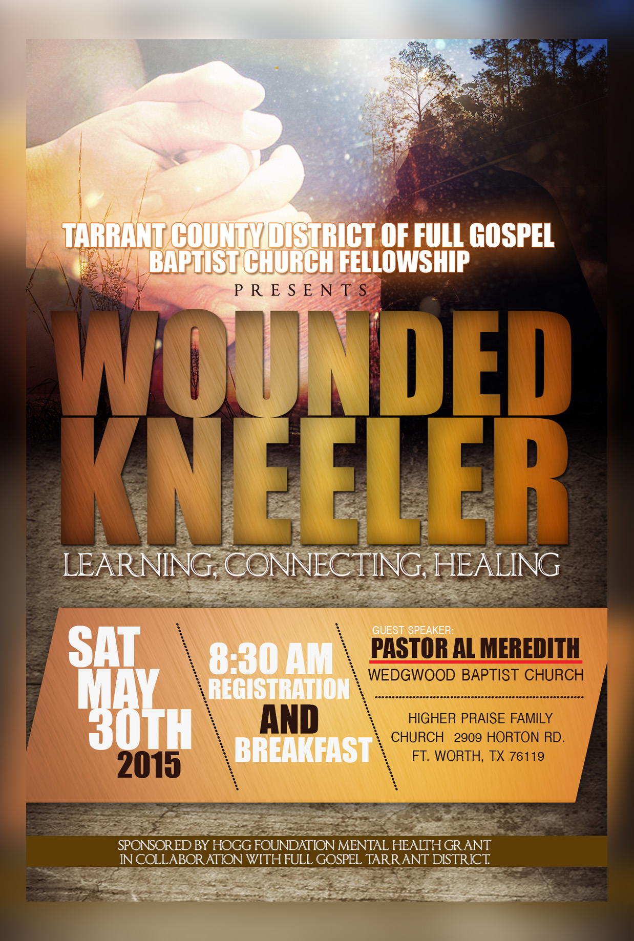 Wounded Kneeler Flyer – African-American Faith-Based Mental Health ...